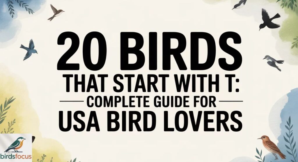 20 Birds That Start With T: Complete Guide For USA Bird Lovers