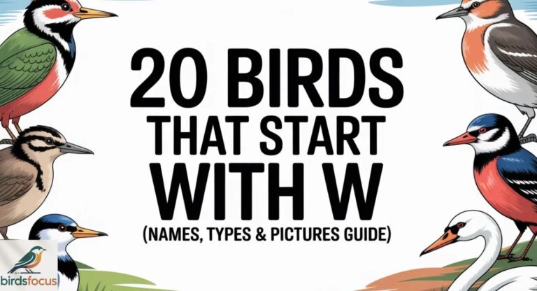 20 Birds That Start With W (Names, Types & Pictures Guide)