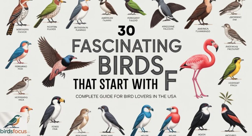 30 Birds That Start With F [Complete Guide for Bird Lovers in the USA]